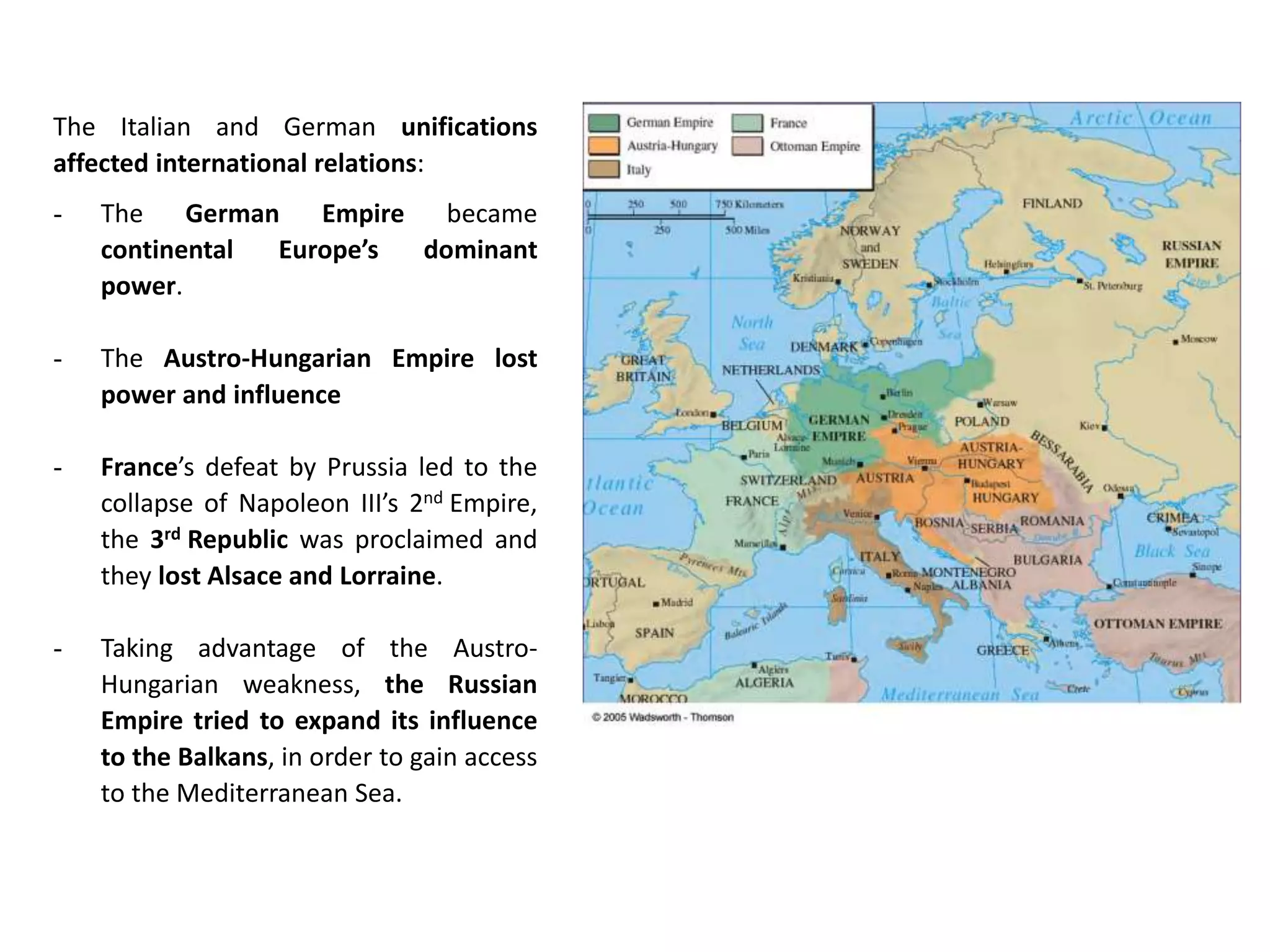 Unifications of Italy and Germany | PPTX