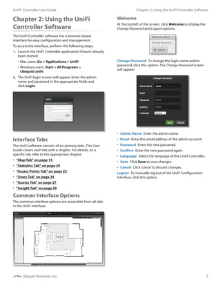 Uni fi controller_ug | PDF
