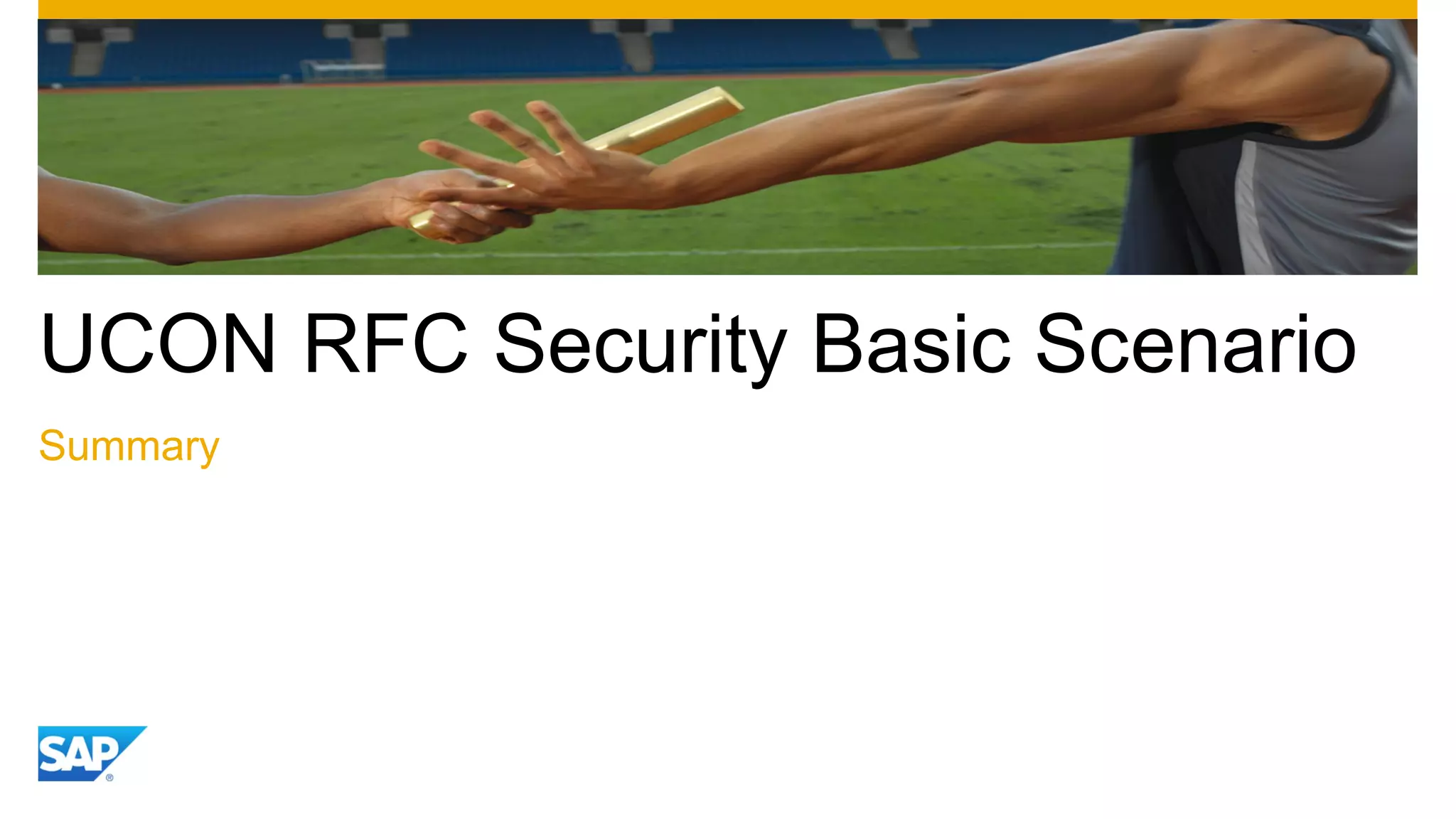 Unified Connectivity (UCON) for SAP NetWeaver Overview | PDF