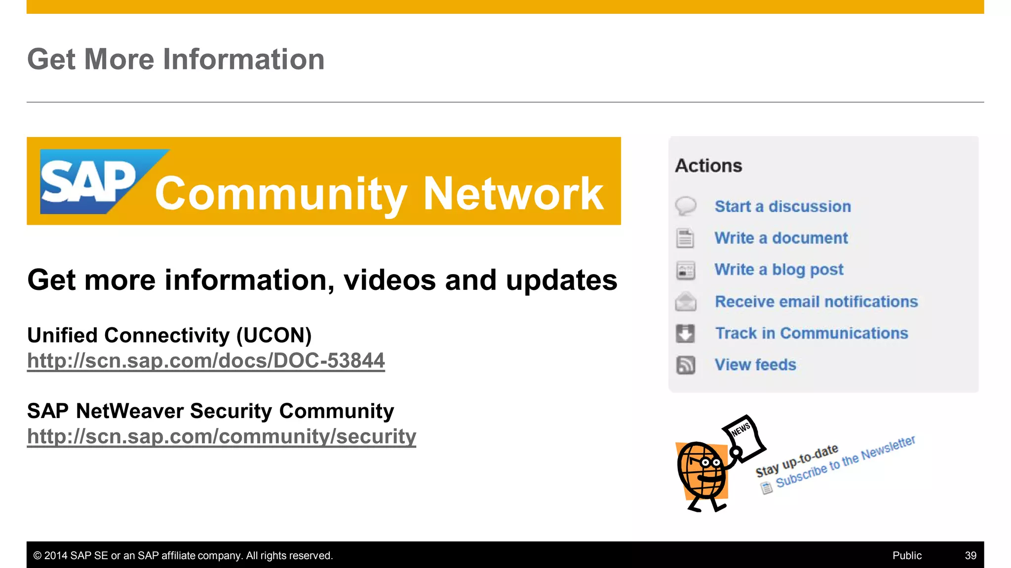 Unified Connectivity (UCON) for SAP NetWeaver Overview | PDF