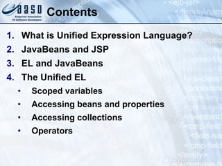 Unified Expression Language | PPT