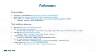Unified Cluster Management with Rancher 2.0 | PPT