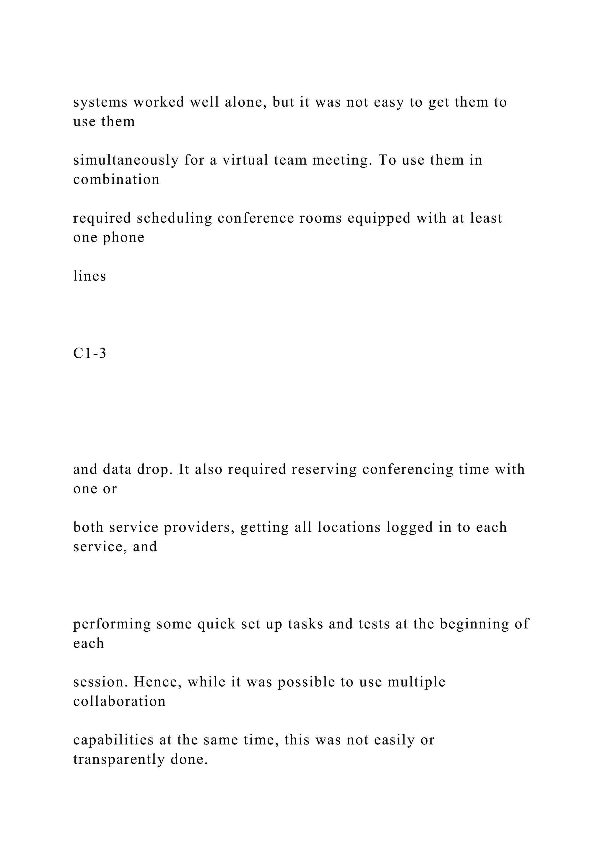 U NIFIED C OMMUNICATIONS AT B OEING The Boeing Co.docx