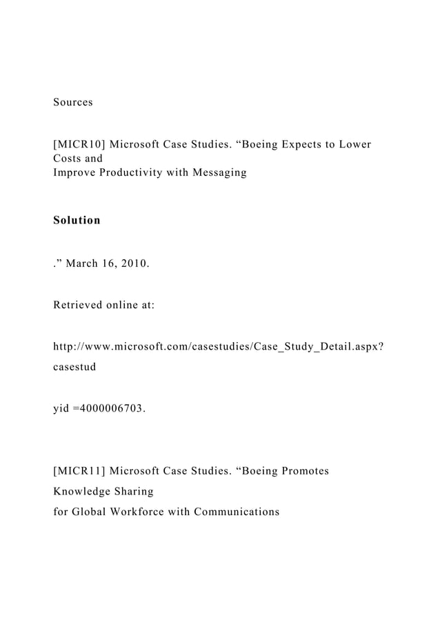 U NIFIED C OMMUNICATIONS AT B OEING The Boeing Co.docx