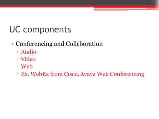 Unified communications (uc) | PPT