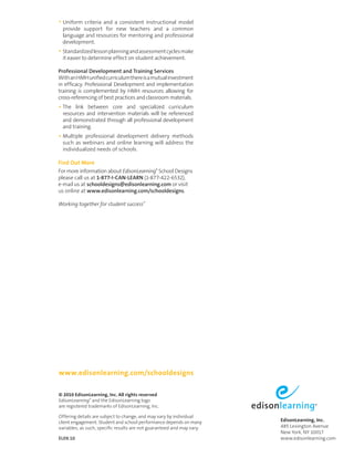 Unified curriculum | PDF