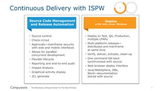 Unified Deployment: Including the Mainframe in Enterprise DevOps | PPT