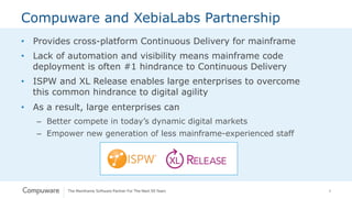 Unified Deployment: Including the Mainframe in Enterprise DevOps | PPT