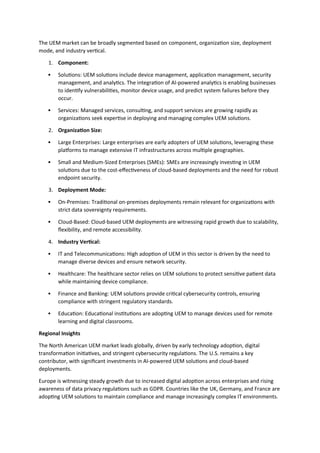 Unified Endpoint Management Market Key Drivers | Challenges ...