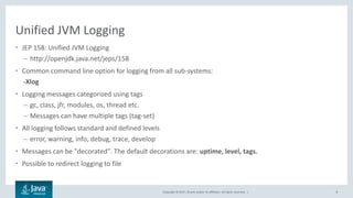 Let's Learn to Talk to GC Logs in Java 9 | PPT