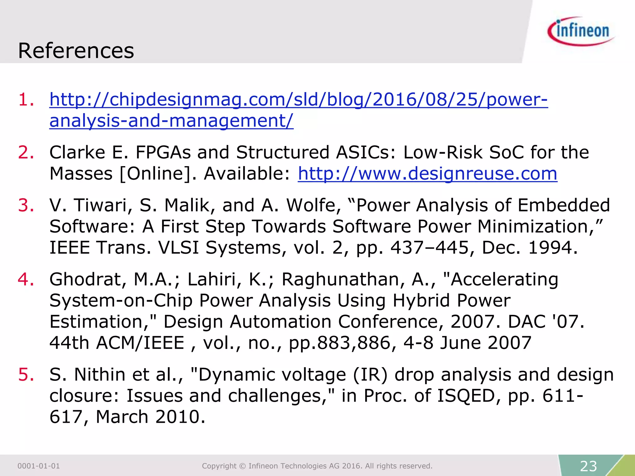 Unified methodology for effective correlation of soc power | PPTX