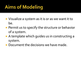Unified modeling language | PPTX