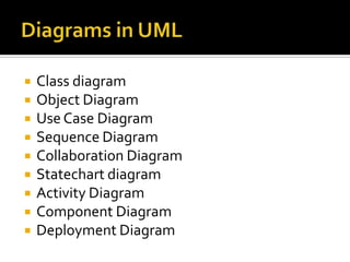 Unified modeling language | PPTX