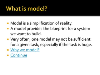 Unified modeling language | PPTX