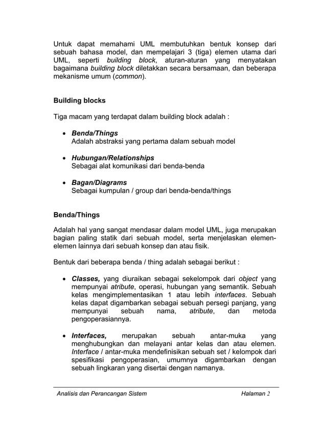 Modul Unified modeling language (UML) | PDF