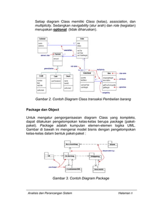 Modul Unified modeling language (UML) | PDF