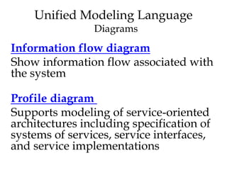 Unified modeling language | PPTX | Graphics Software | Computer Software and Applications