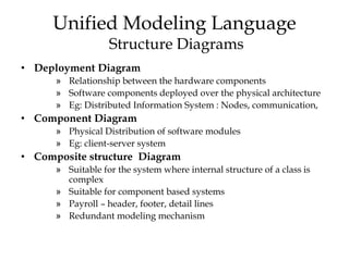 Unified modeling language | PPTX | Graphics Software | Computer ...