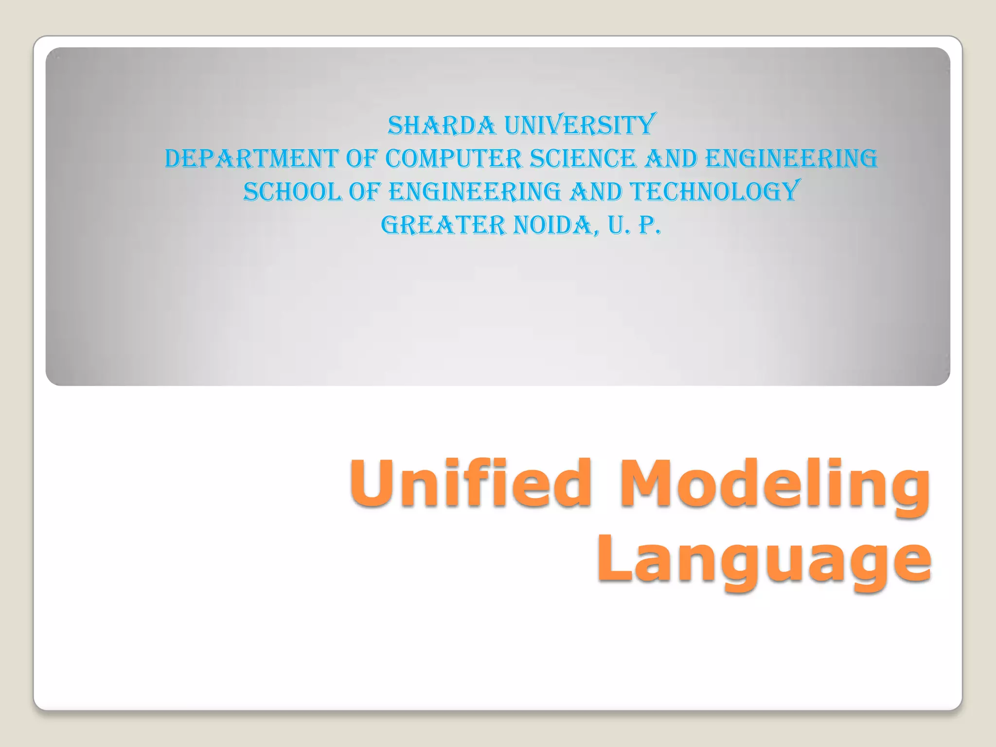 Unified Modelling Language Uml Pptx Graphics Software Computer Software And Applications