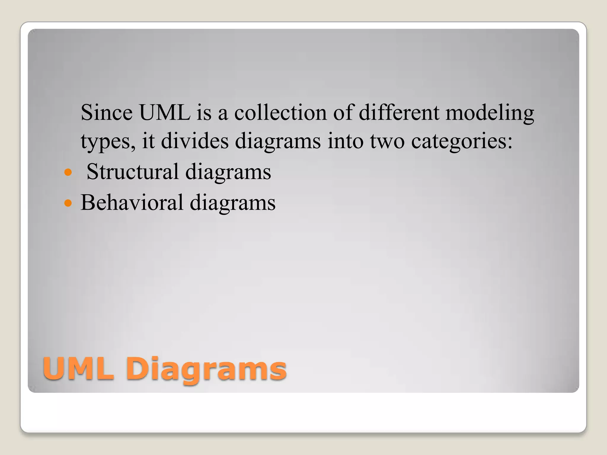 Unified modelling language (UML) | PPTX