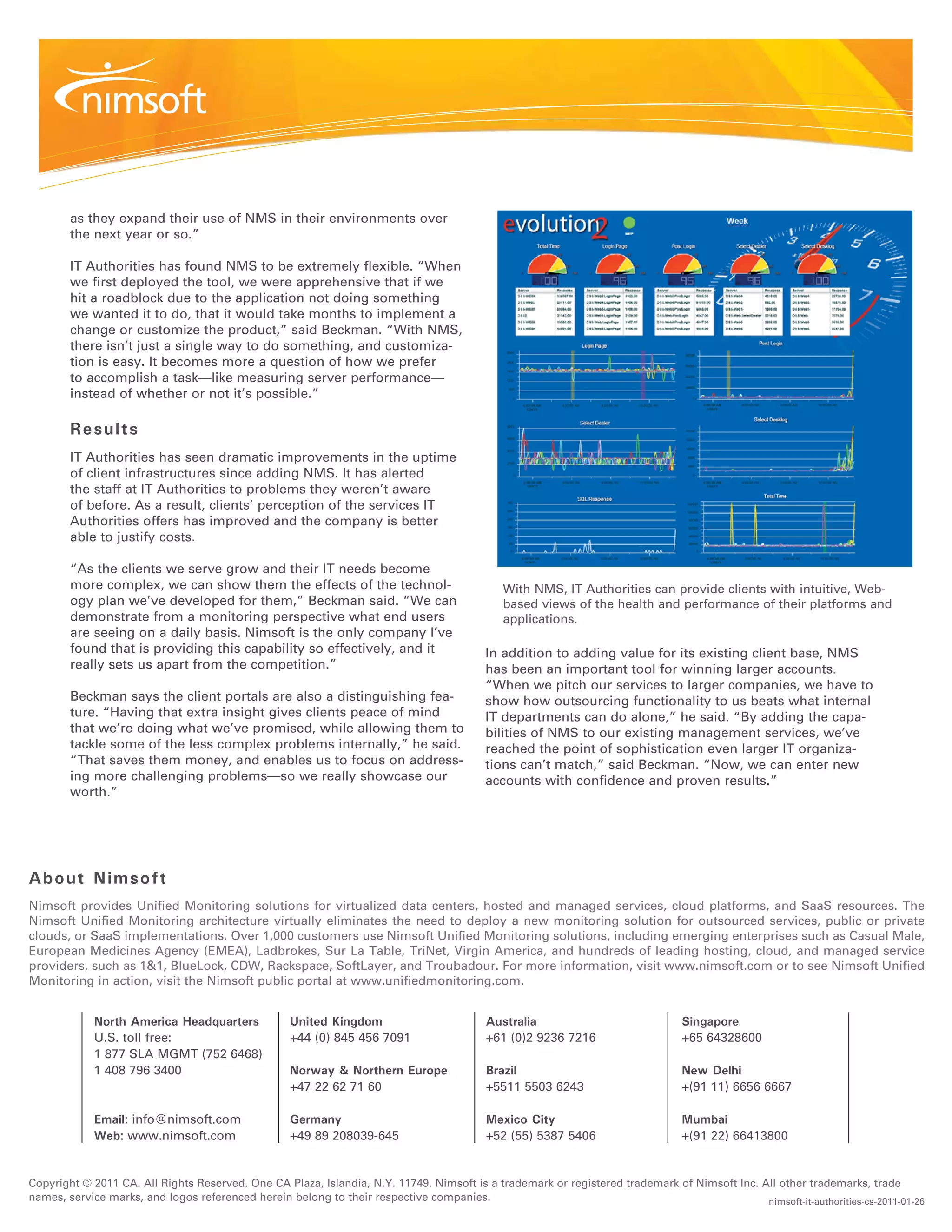 Unified Monitoring | PDF