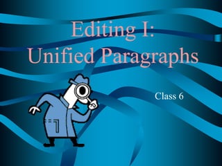 Unified Paragraph | PPTX