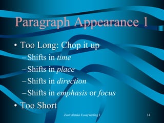 Unified Paragraph | PPTX