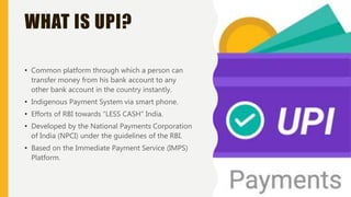 Unified payment interface | PPTX