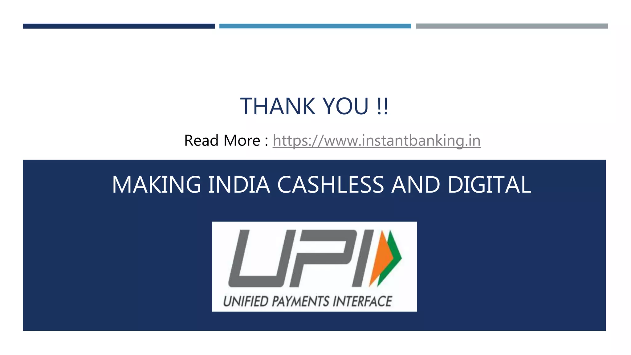 Unified payments interface (upi) | PPTX