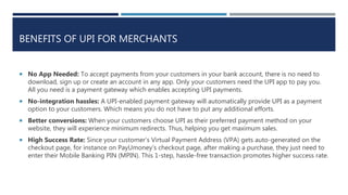 Unified payments interface (upi) | PPTX