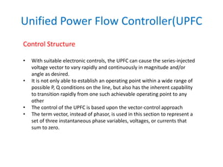 Unified Power Flow Controller(upfc) 2 | PPTX