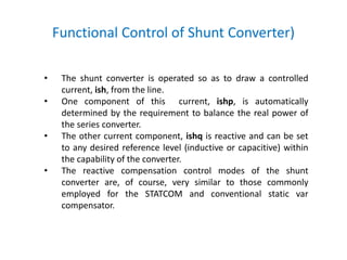 Unified Power Flow Controller(upfc) 2 | PPTX