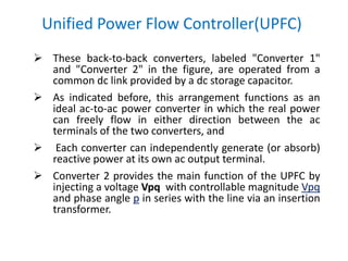 Unified Power Flow Controller(upfc)1 | PPTX