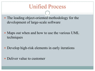Unified process,agile process,process assesment ppt | PPT