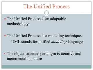 Unified process,agile process,process assesment ppt | PPT