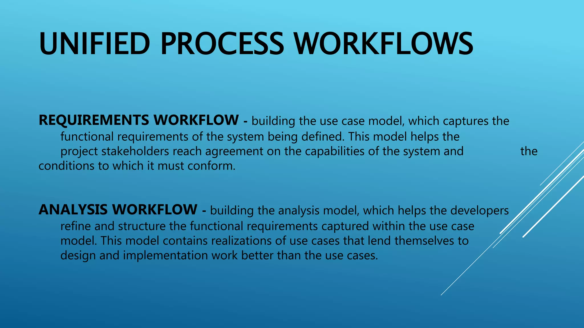 Unified process model | PPTX