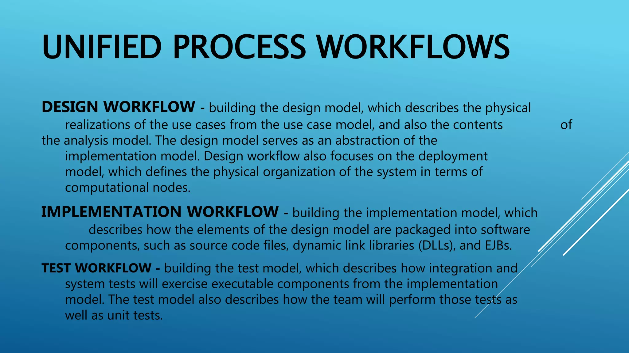 Unified process model | PPTX