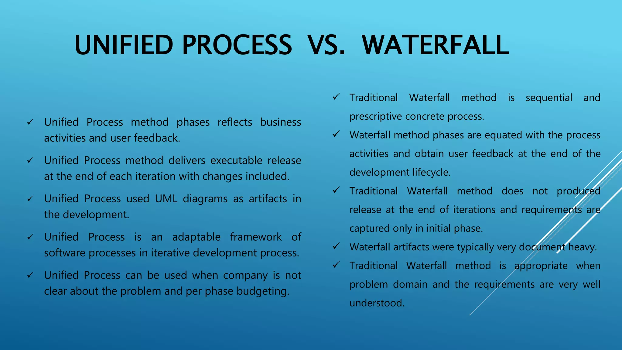 Unified process model | PPTX