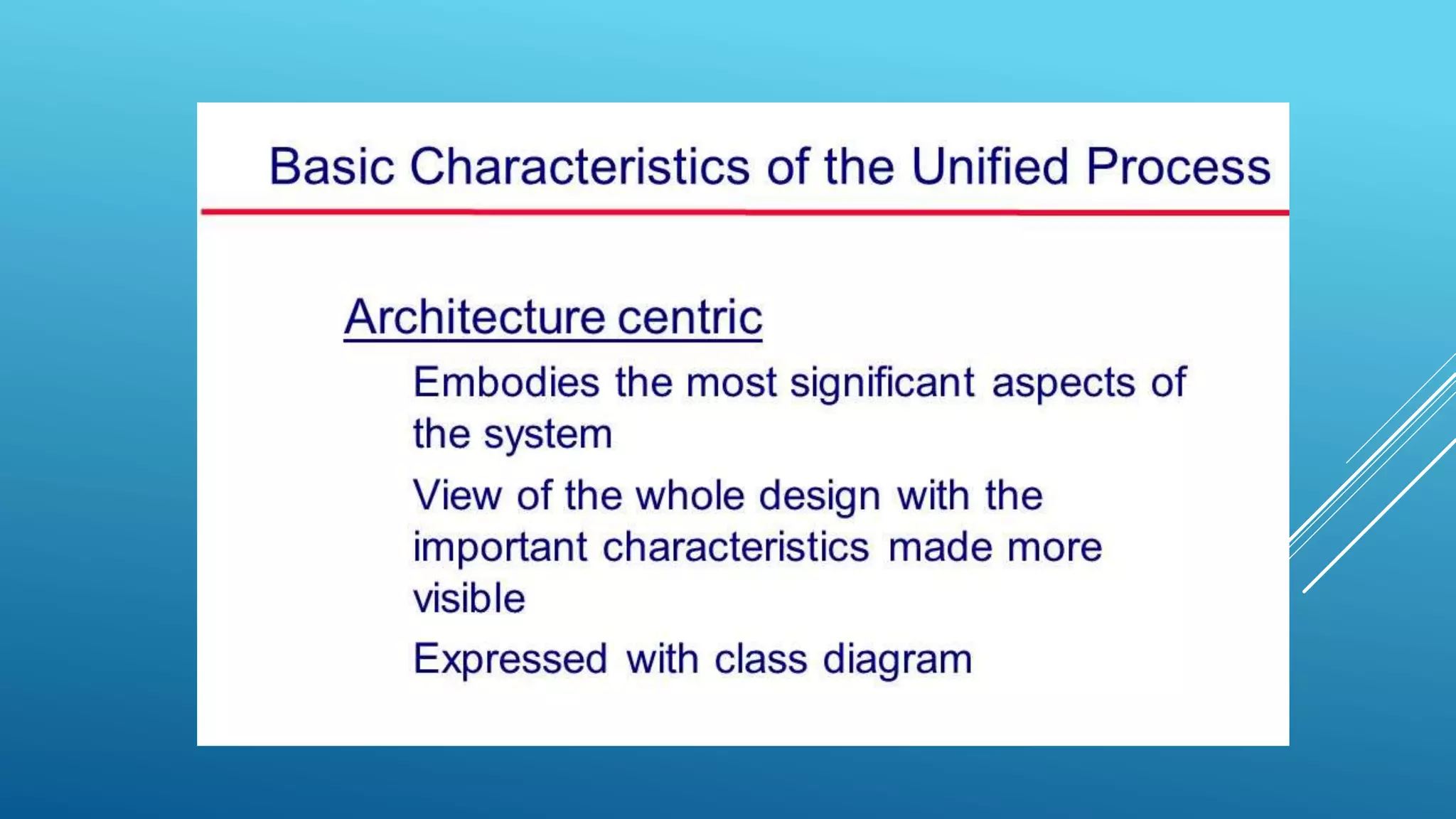 Unified process model | PPTX