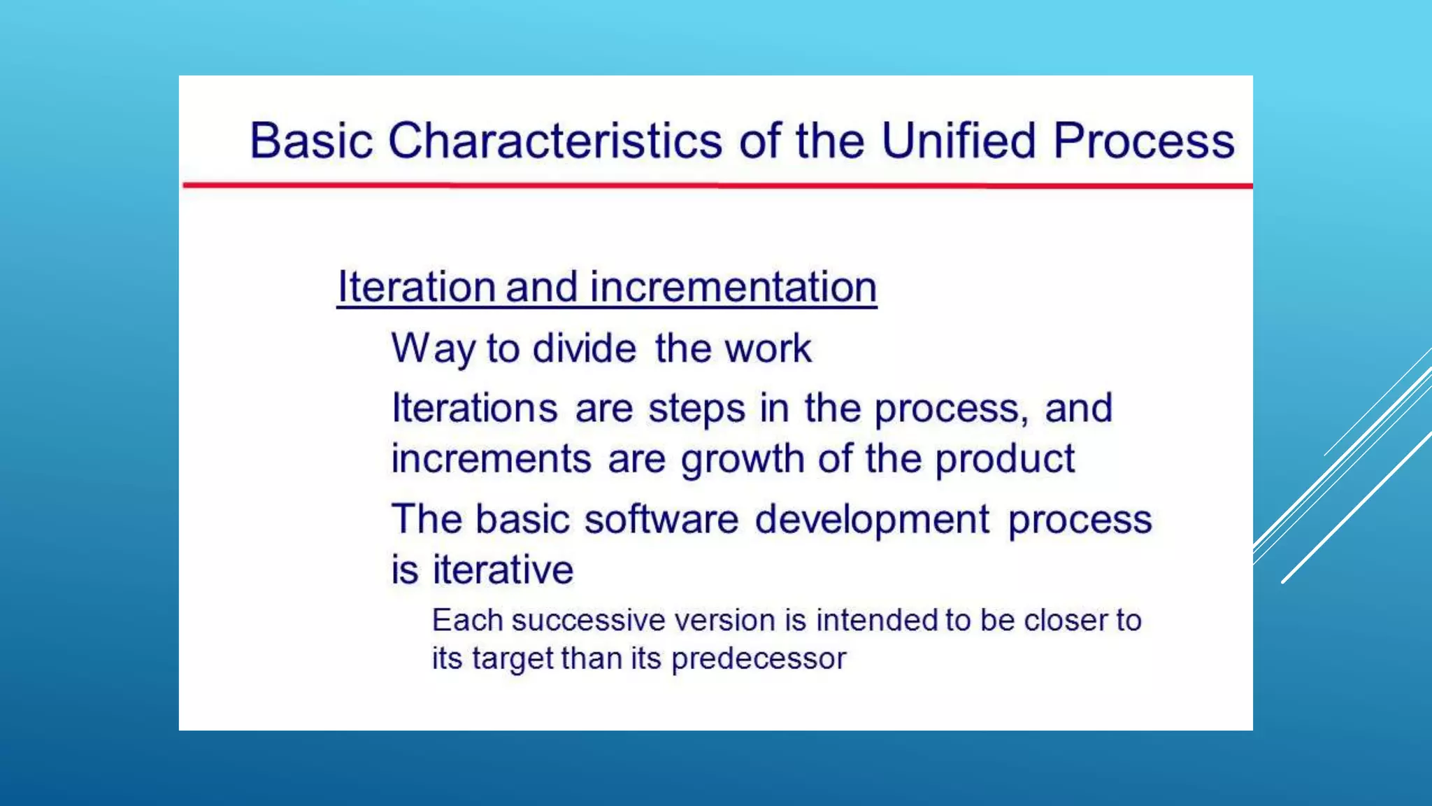 Unified process model | PPTX