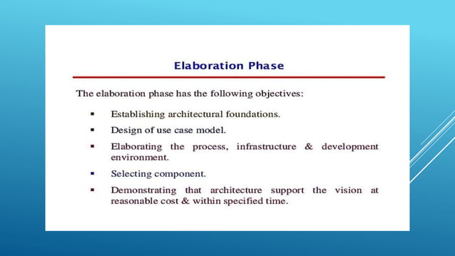 Unified process model | PPTX | Computer Software and Applications | Computing