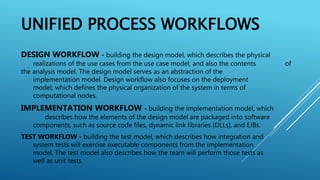 Unified process model | PPTX
