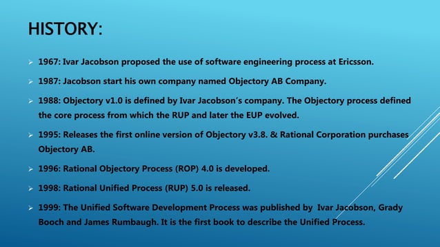 Unified process model | PPTX | Computer Software and Applications | Computing