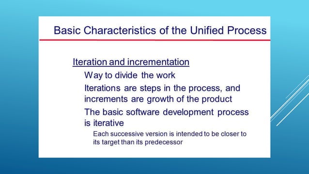 Unified process model | PPTX | Computer Software and Applications | Computing