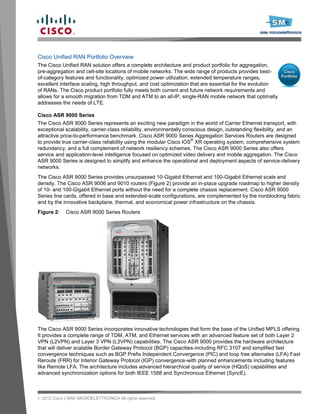 unified ran transport solution cisco-siae microelettronica ...