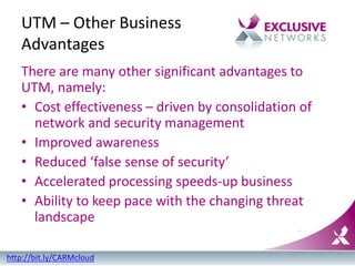 An introduction to Unified Threat Management (UTM), for Dummies | PPTX ...