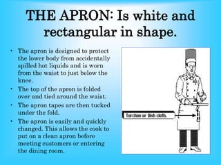 Profissional dress code (chef uniform).pptx