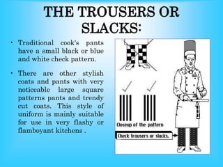 Profissional dress code (chef uniform).pptx