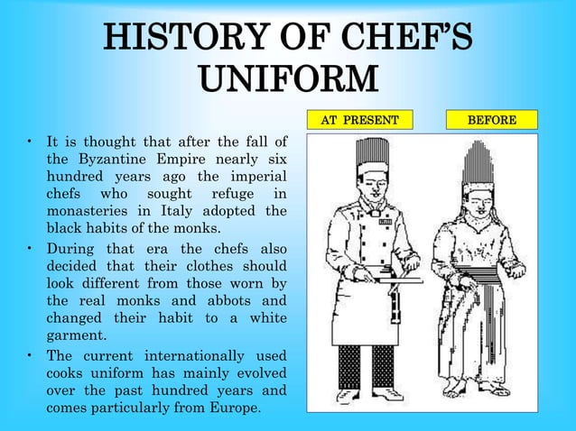 Profissional dress code (chef uniform).pptx