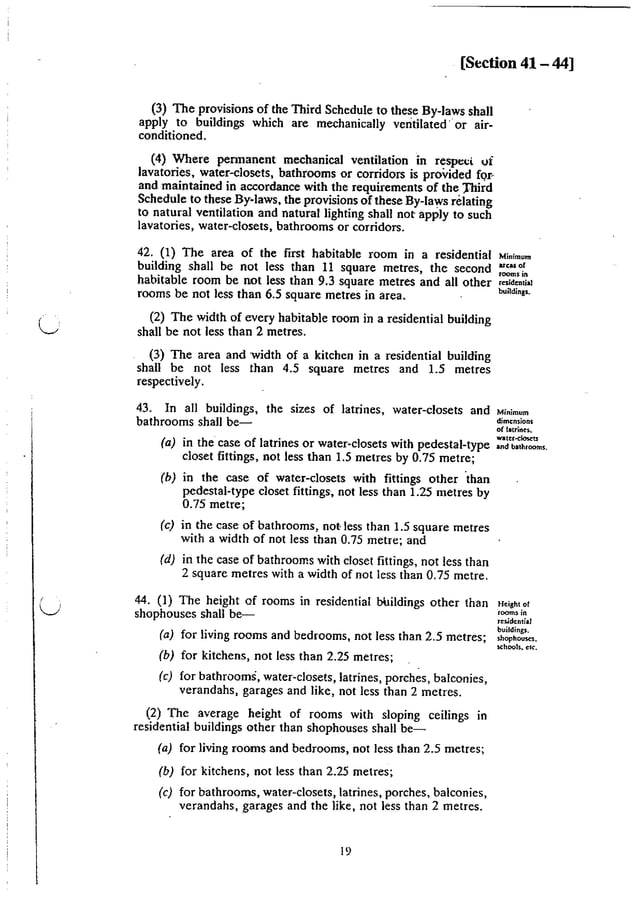 Uniform Building By Law | PDF